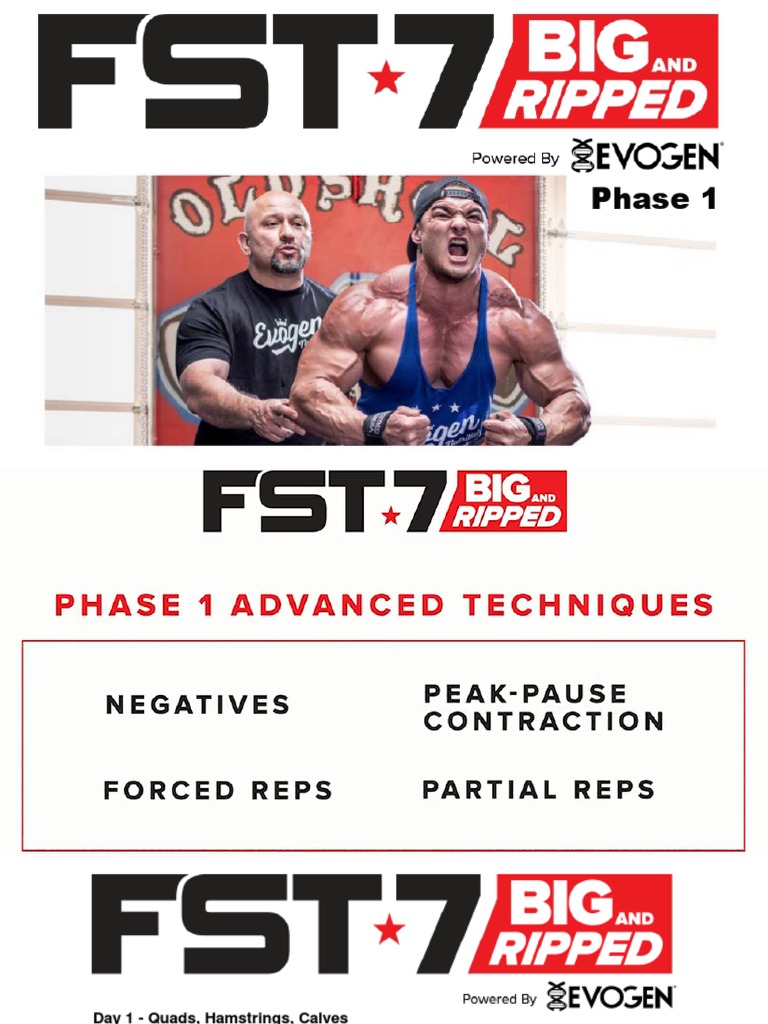 Getting Acquainted with Hany Rambod's FST-7 Training: Phase 1 Day 1 ...