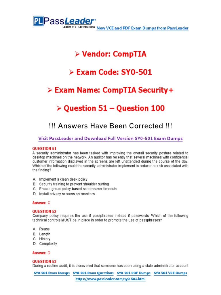 Security + Sample Paper - PK | PDF | File Transfer Protocol | Computer ...