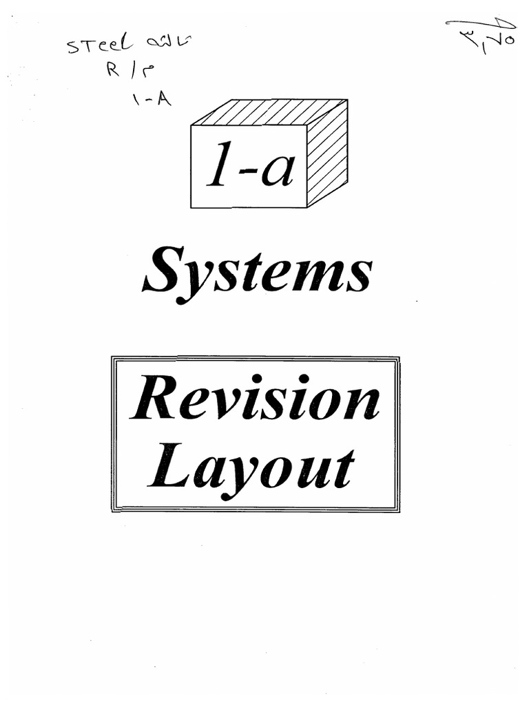 1-A (Systems-Revision Layout)