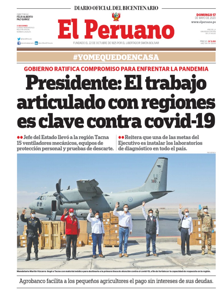 Lima - El Peruano PDF | PDF | Interés | Bancos