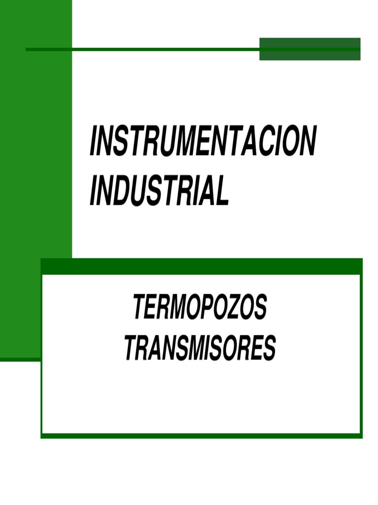 Termopozos Transmisores | PDF | Corrosión | Materiales