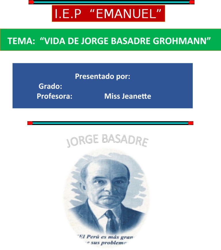 Jorge Basadre Exposicion | PDF