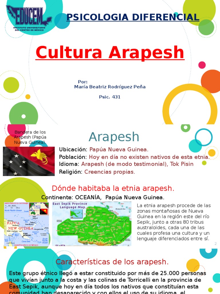 Idioma y Cultura de los Arapesh | PDF | Papúa Nueva Guinea | Science