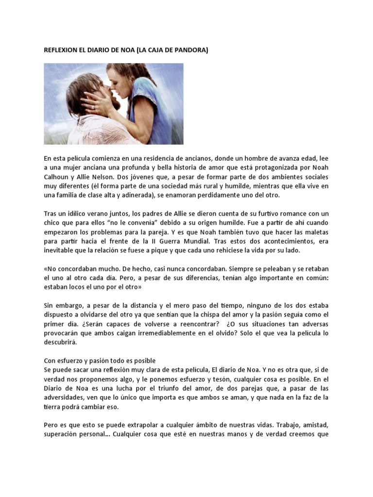 El Diario de Noah | PDF