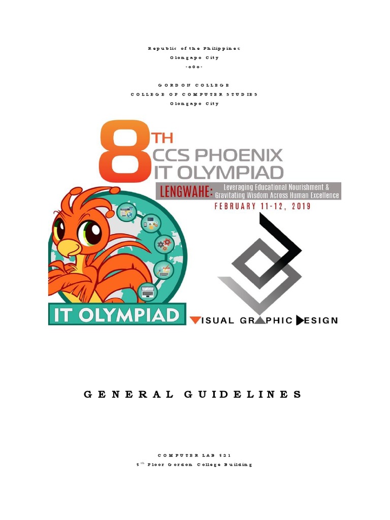 Visual Graphic Design Competition Guide | PDF
