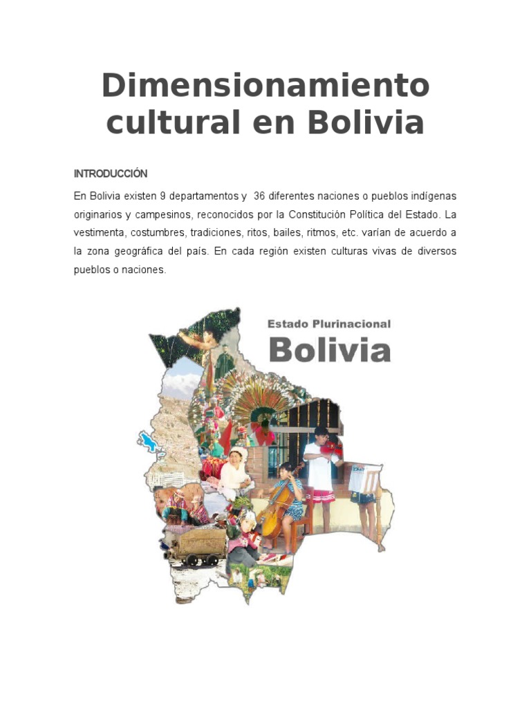 La diversidad cultural de Bolivia: vestimentas, tradiciones y ...