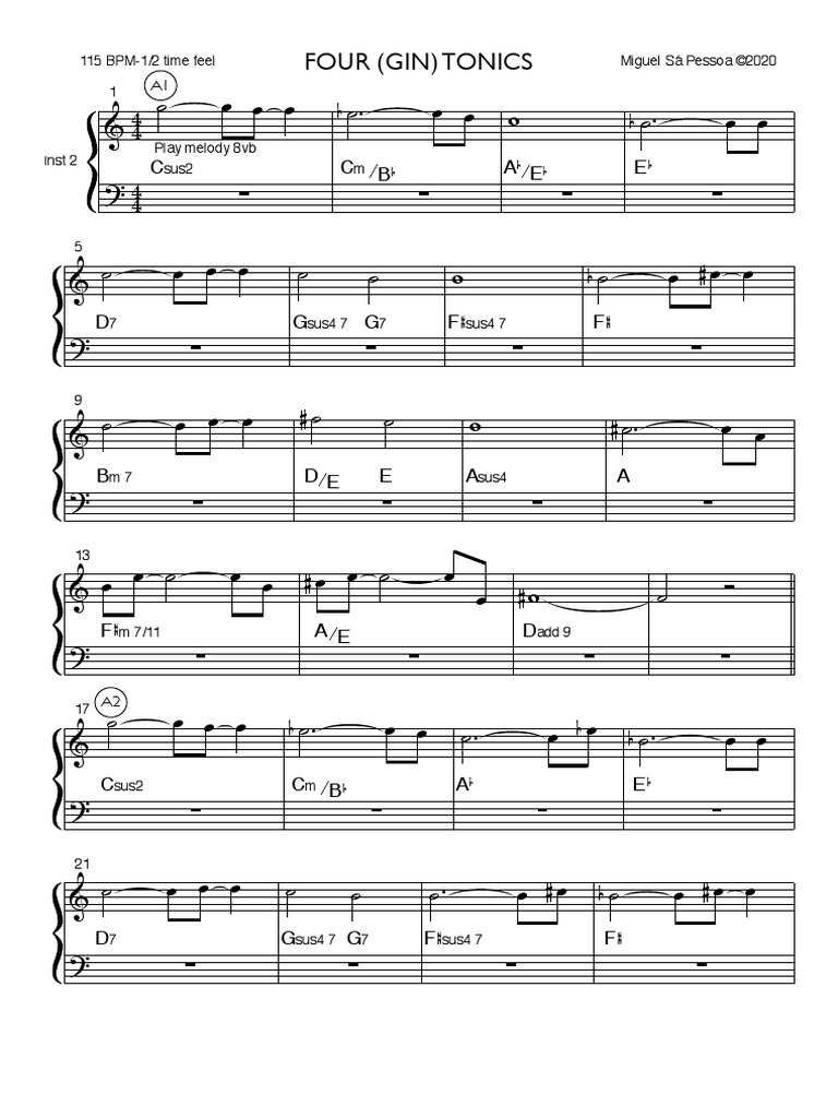 Four (Gin) Tonics | PDF