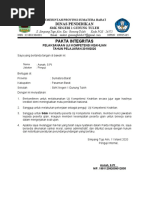 Pakta Integritas Peserta Uji Kompetensi Kenaikan Jenjang Jabatan | PDF