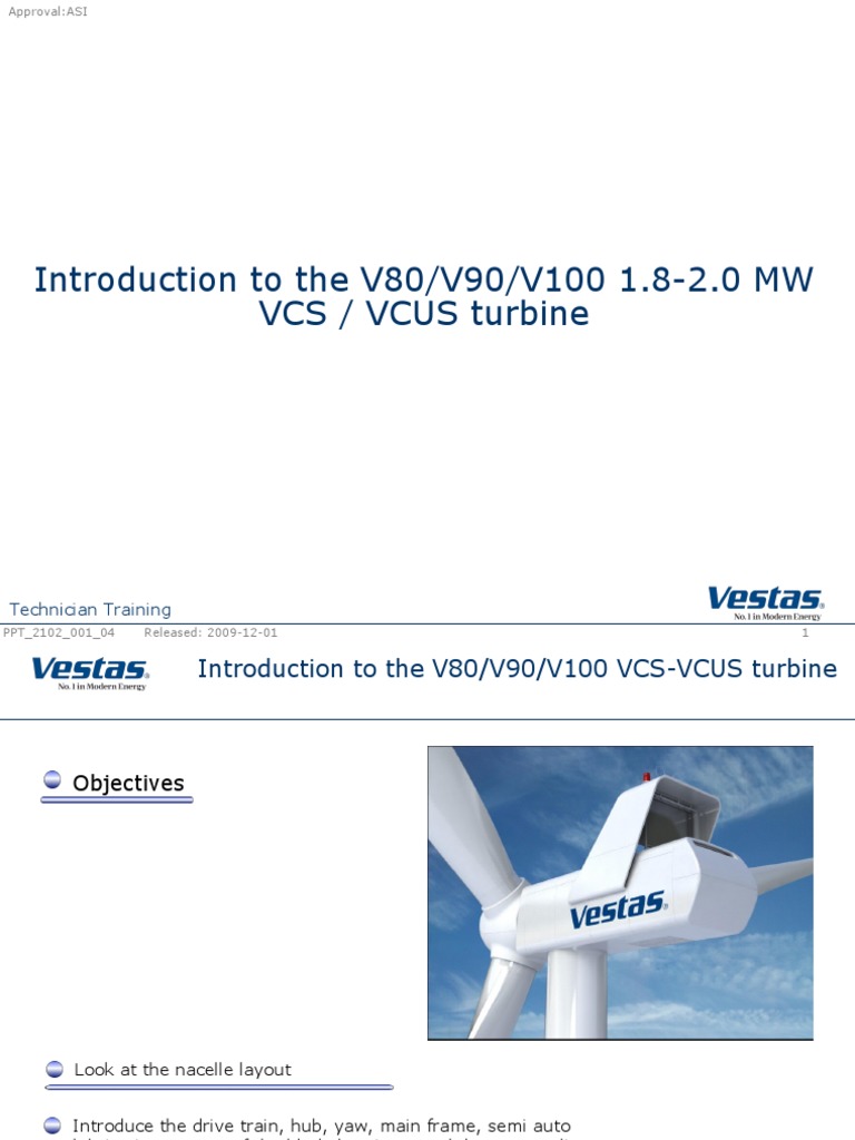 2102 - 001 - 04 Introduction To V80-V90-V100 Mk.7 VCS-VCUS Turbine ...