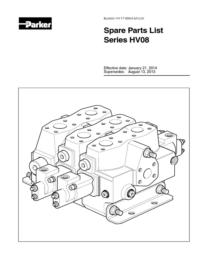 Spare Parts List Series HV08: Effective Date: January 21, 2014 ...