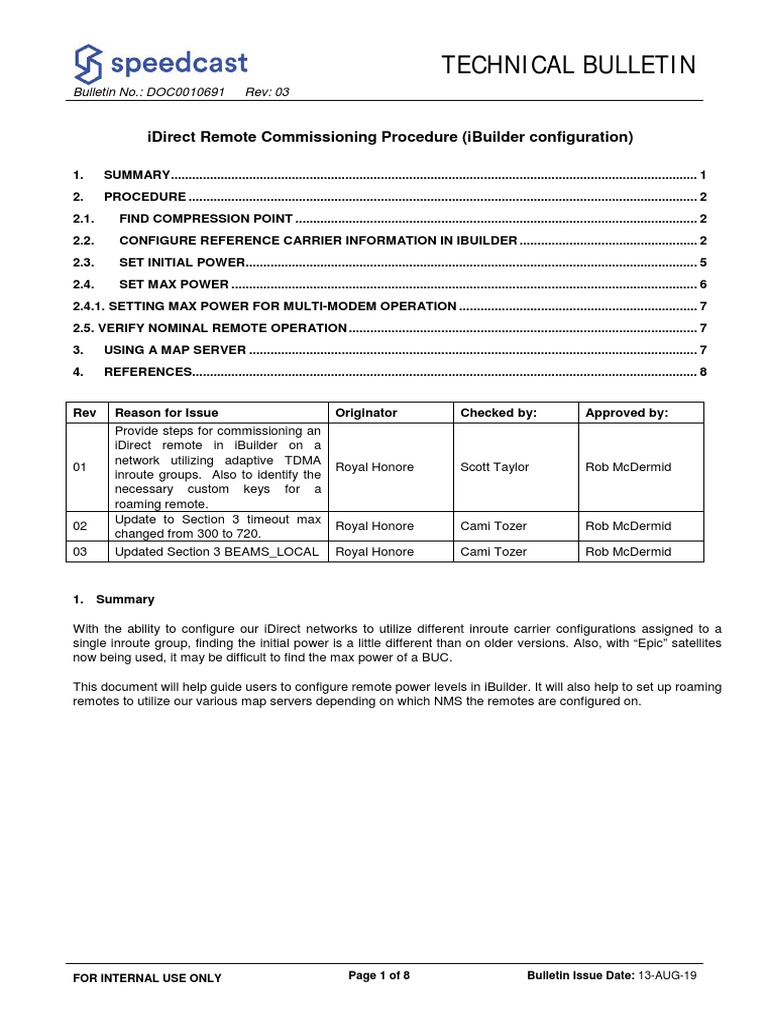 iDirect Remote Setup Guide | PDF | Modem | Server (Computing)