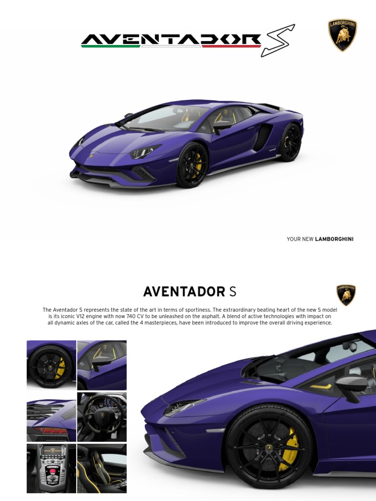 Your New Lamborghini | PDF | Motor Vehicle | Vehicles