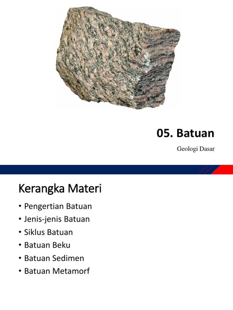 Jenis dan Siklus Batuan Geologi | PDF