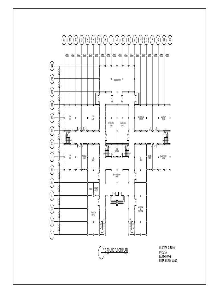 University floor plan layout | PDF