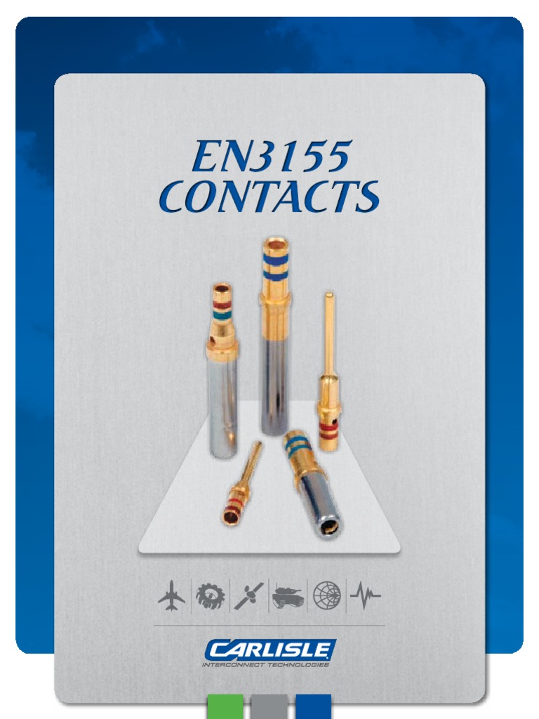 EN3155 ContactsBrochure | PDF | Electrical Connector | Thermocouple