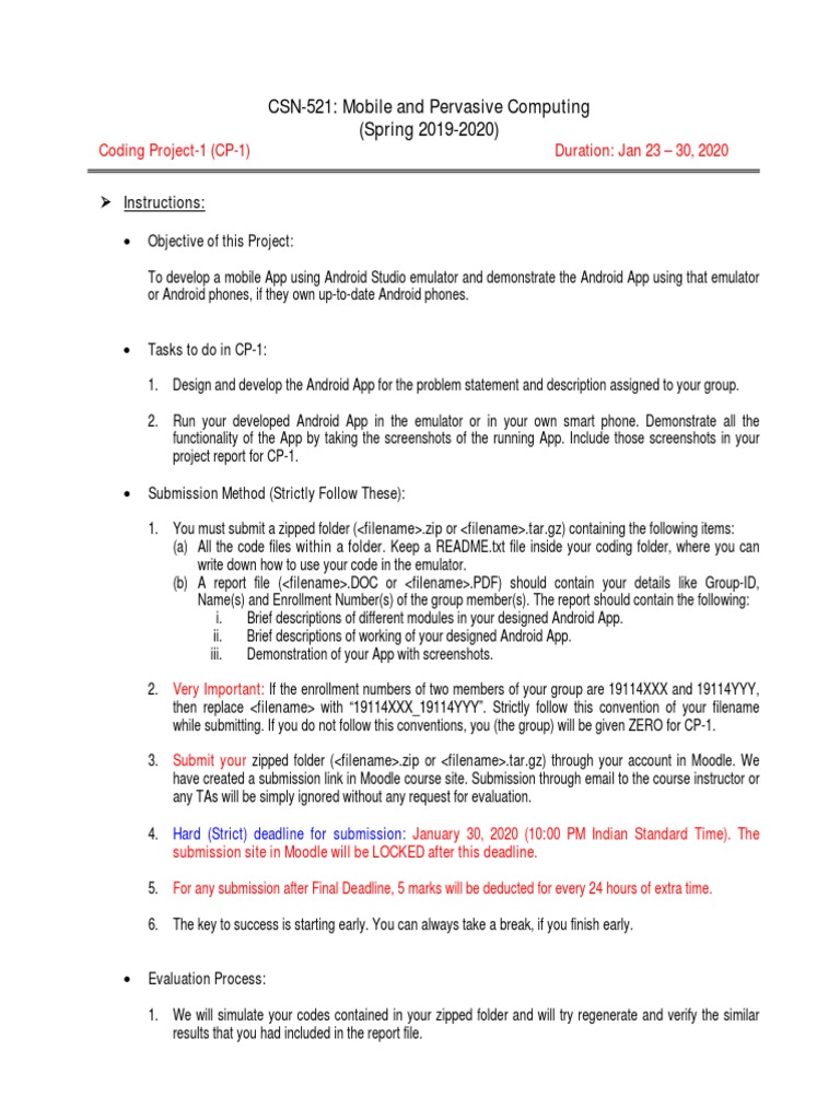 CP1 Instructions | PDF | Mobile App | Computer File