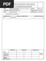 Audit Checklist For Purified Water System | PDF | Purified Water | Water