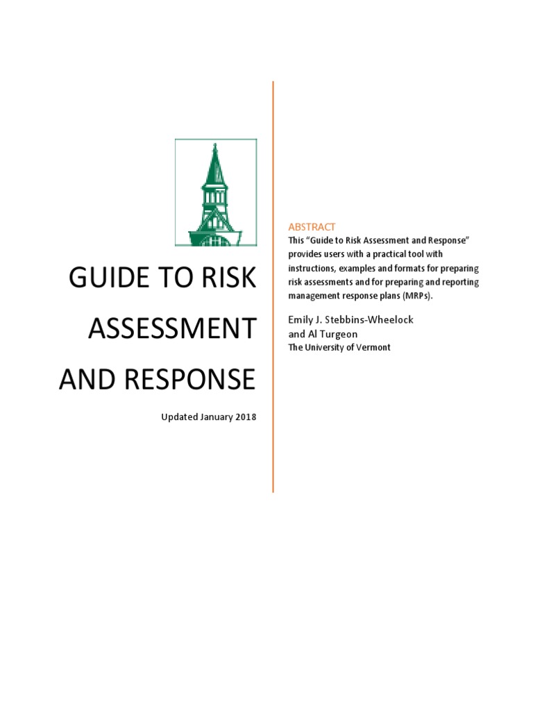 Guide To Risk Opportunity Assessment Response | PDF | Risk | Enterprise ...