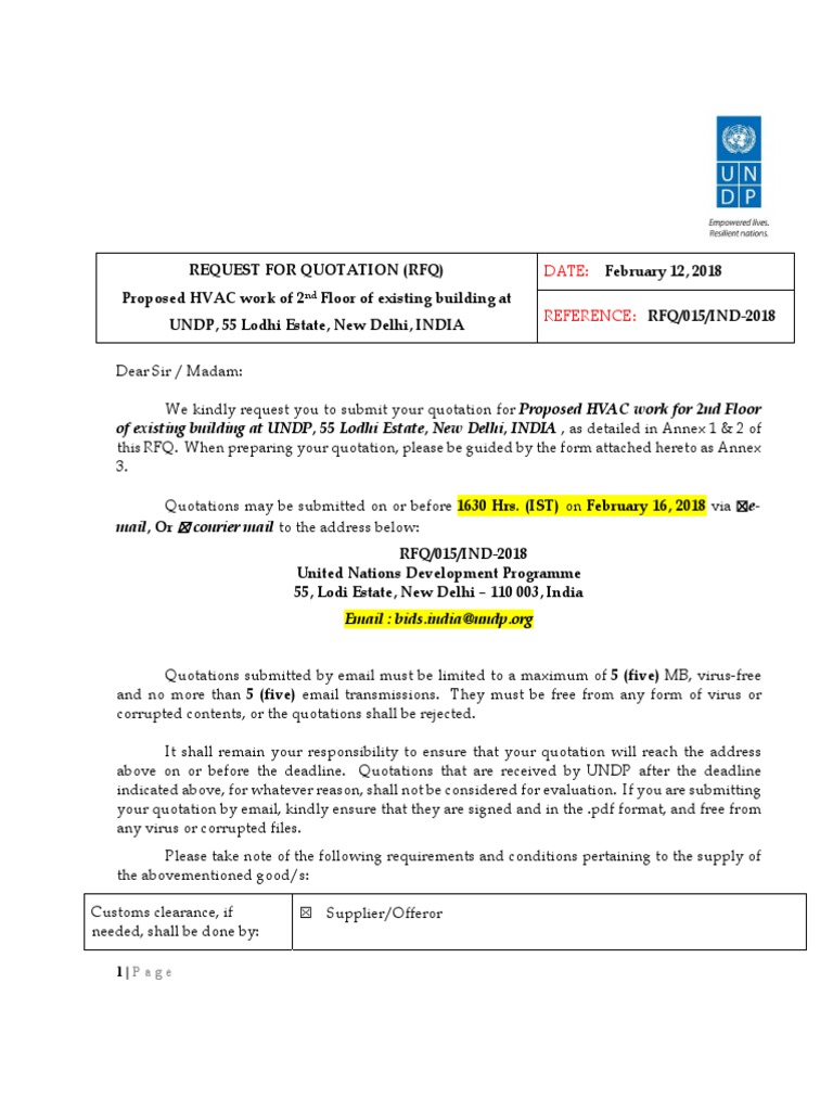 request For Quotation | PDF | Pipe (Fluid Conveyance) | Valve