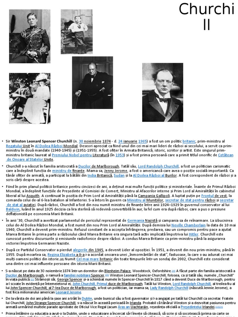 Winston Churchill | PDF