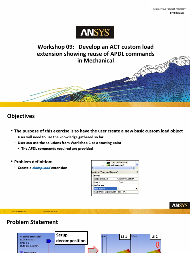 ACT Intro 17.0 WS09 Workshop Instructions Develop A ACT Custom Load Extension Showing Reuse of ...