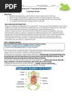 Frog vs Human Organ Systems Explained | PDF | Human Digestive System ...