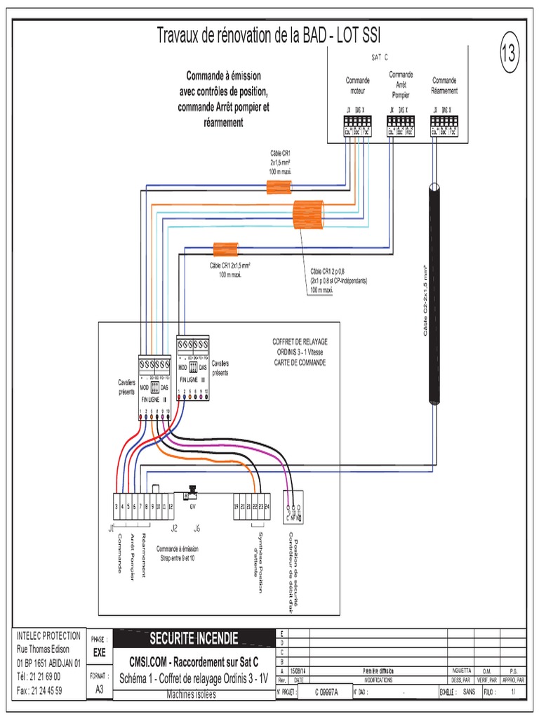 Schéma 1 - Coffret de Relayage Ordinis 3 - 1V - France Air PDF | PDF
