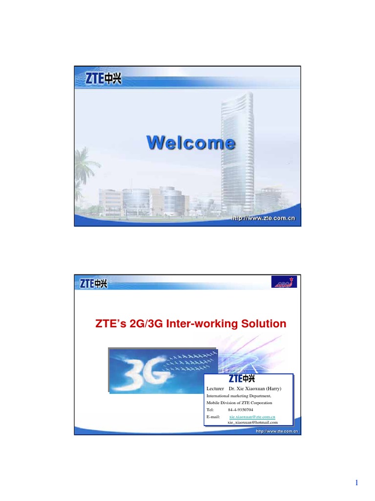 2G 3G Interworking Solution For GPC 10 | PDF | Computer Network | Mobile Technology