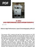 HPLC (High Performance Liquid Chromatography) | PDF | Chromatography ...