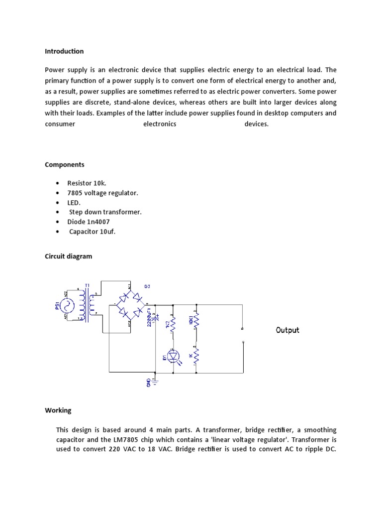 Power Supply Download Free Pdf Power Supply Rectifier