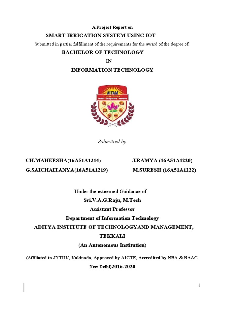 Project Book of Smart | PDF | Software Testing | Internet Of Things