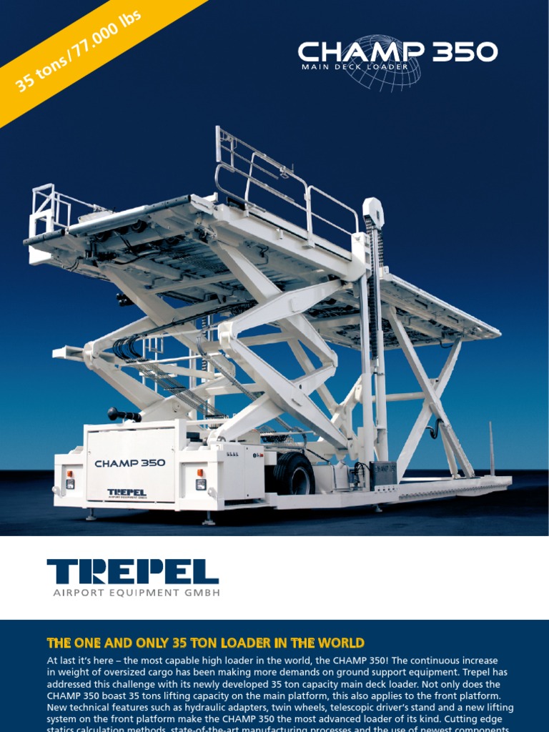 Champ 350 | PDF | Loader (Equipment) | Elevator