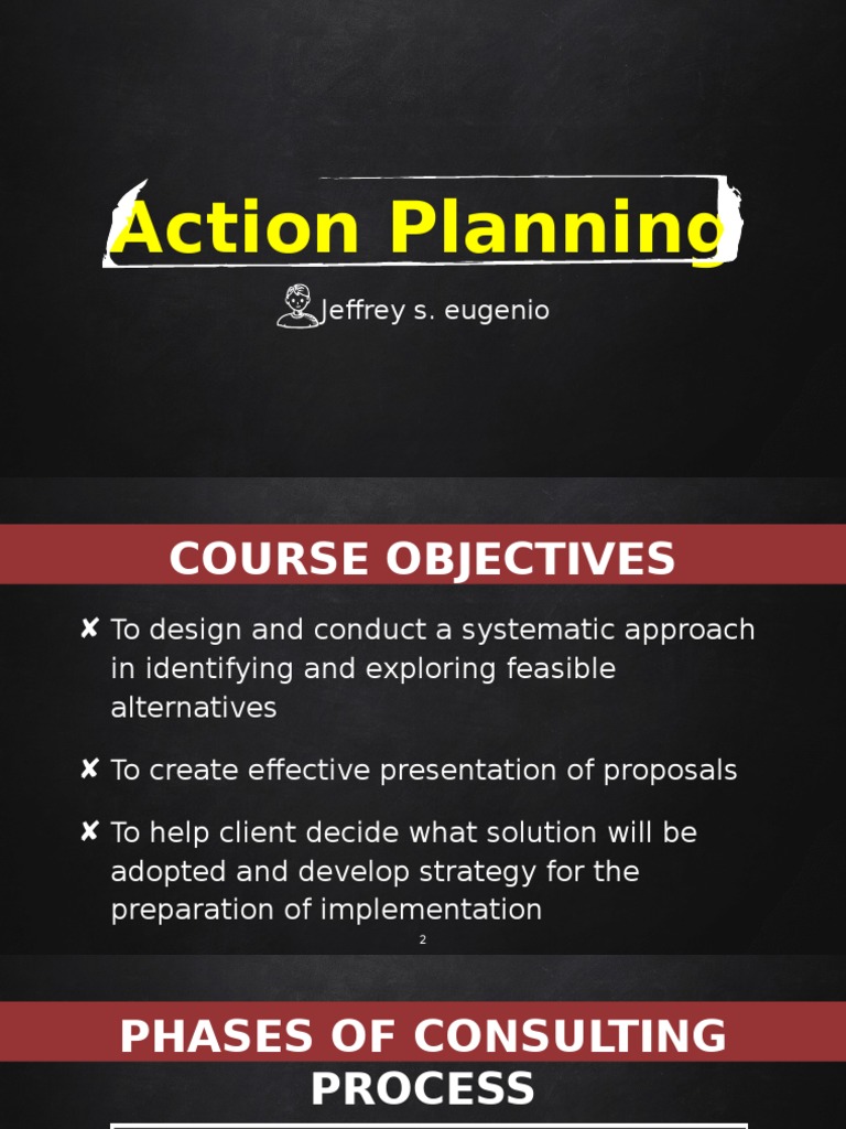 A Guide to the Phases of Action Planning: Developing Solutions ...