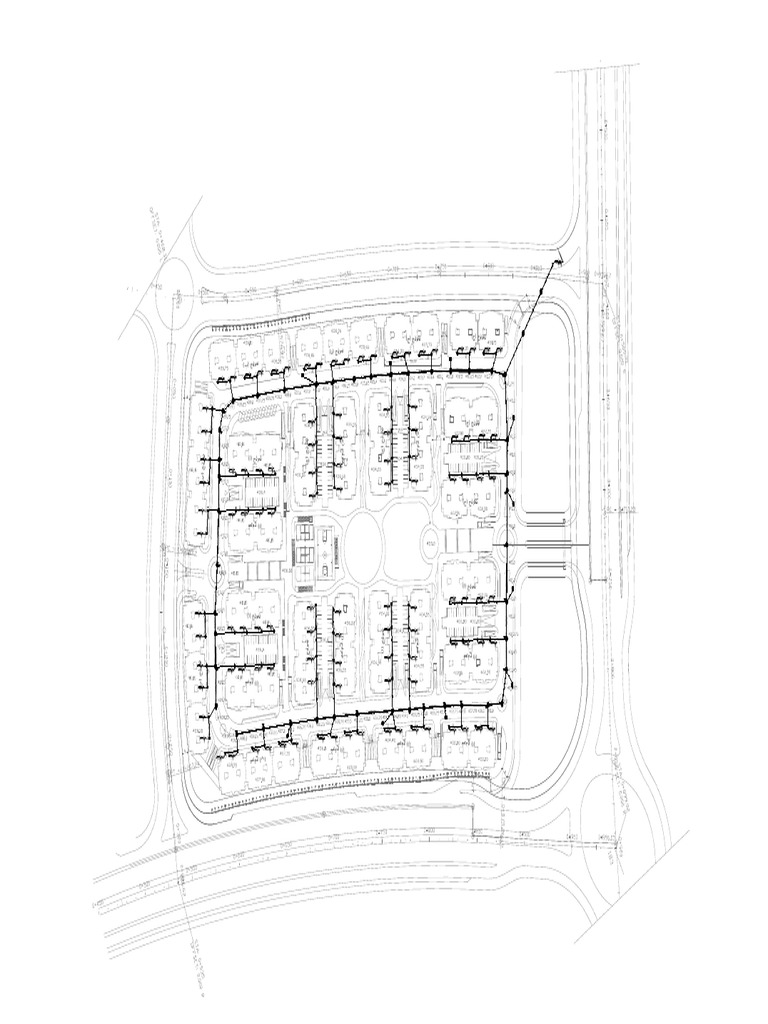 DRAINAGE LAYOUT-Model | PDF