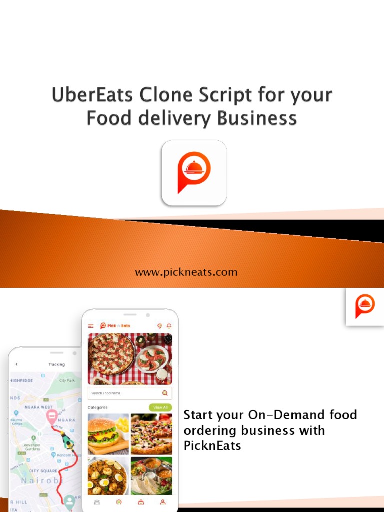 UberEats Clone App for Food Delivery | PDF | Mobile App | Mobile Computers