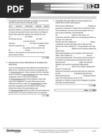 Gateway To The World B2+ Student's Book Answer Key | PDF | Grammar ...
