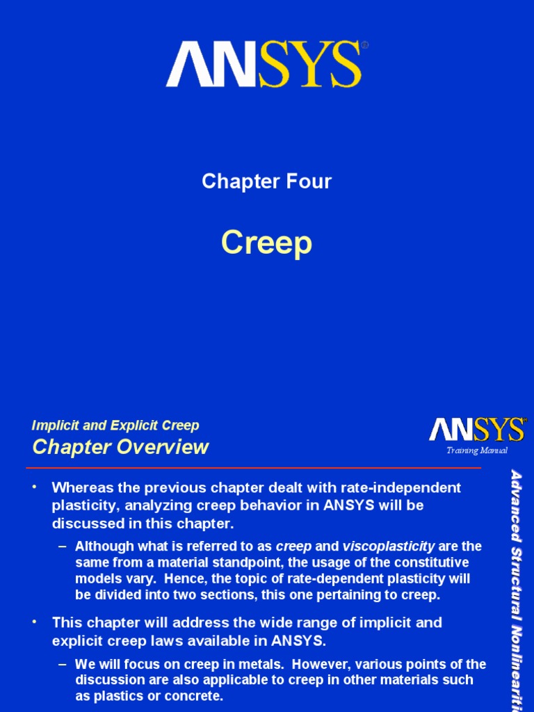 04 Creep | PDF | Creep (Deformation) | Deformation (Engineering)