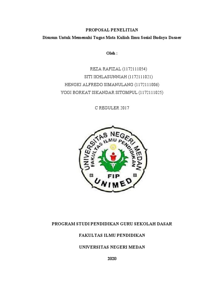 Proposa Penelitian Isbd Kel 1 | PDF