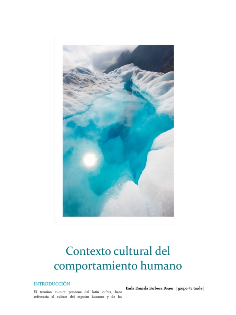 Contexto Cultural | PDF | Percepción | Conocimiento