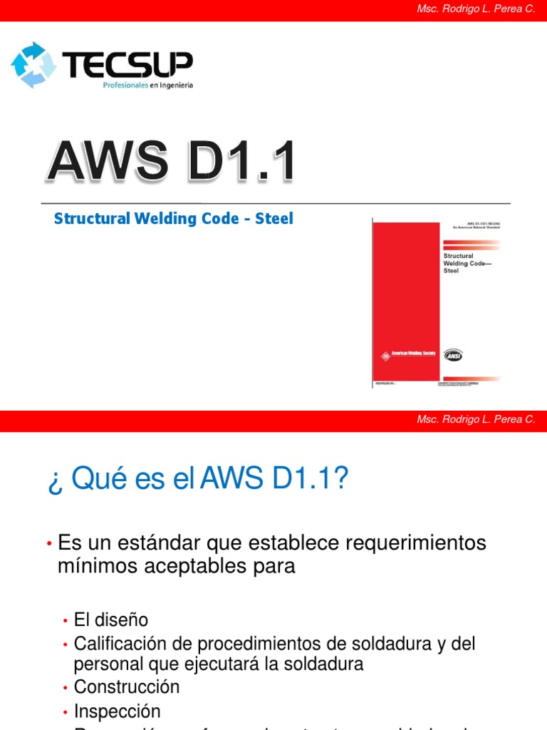 Norma AWS D1.1 PDF | PDF | Soldadura | Construcción