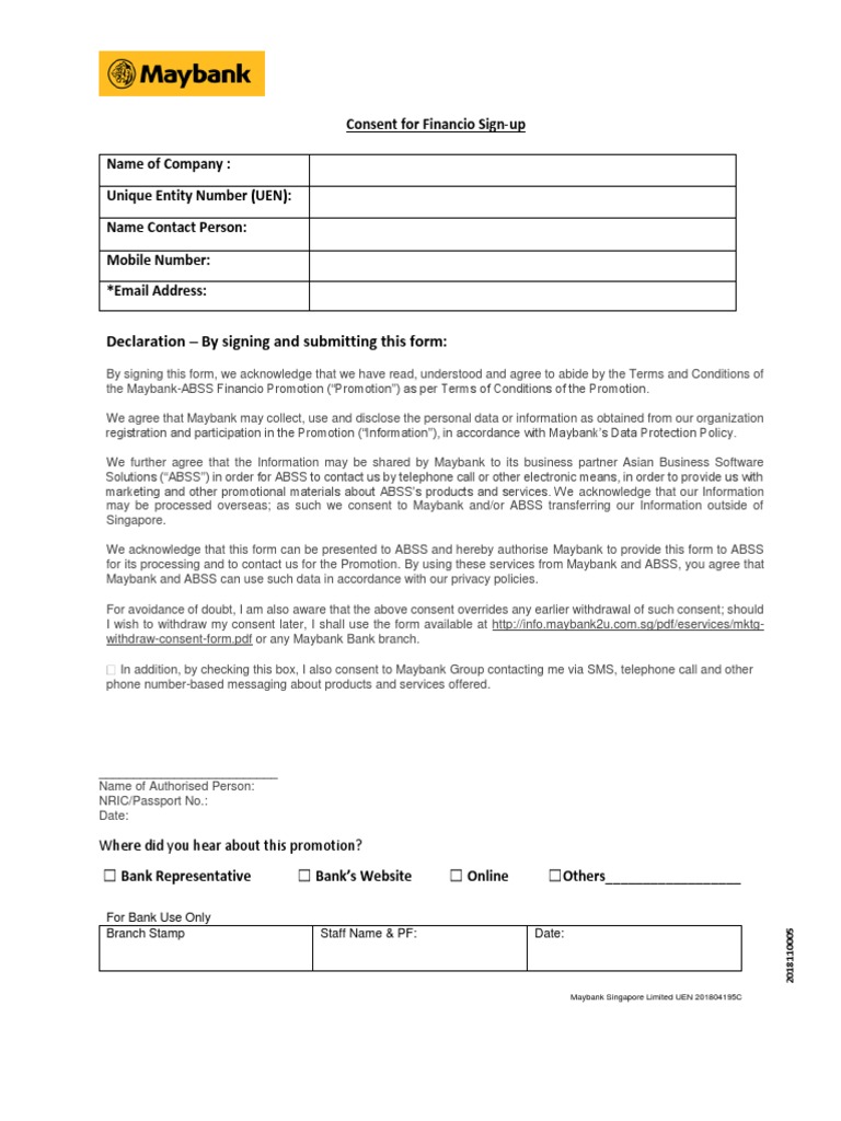 Declaration - by Signing and Submitting This Form | PDF | Cyberspace ...