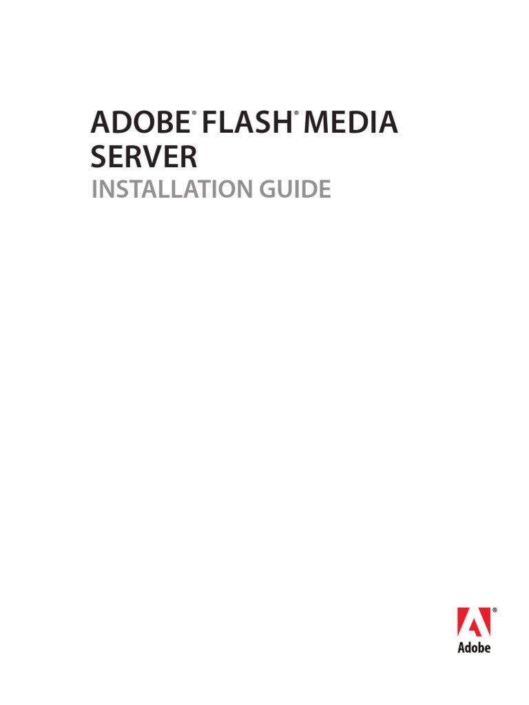 Flash Media Server Install | PDF | Computers | Technology & Engineering