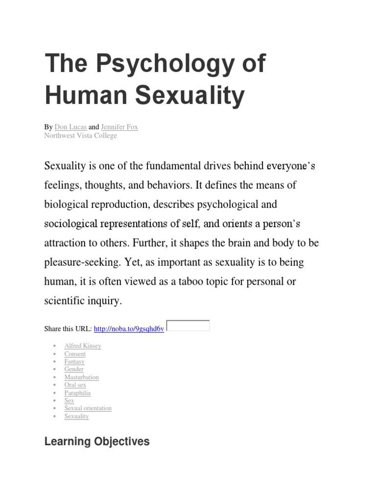 PsychSexuality - and Sexual AP | PDF | Sexual Orientation | Gender