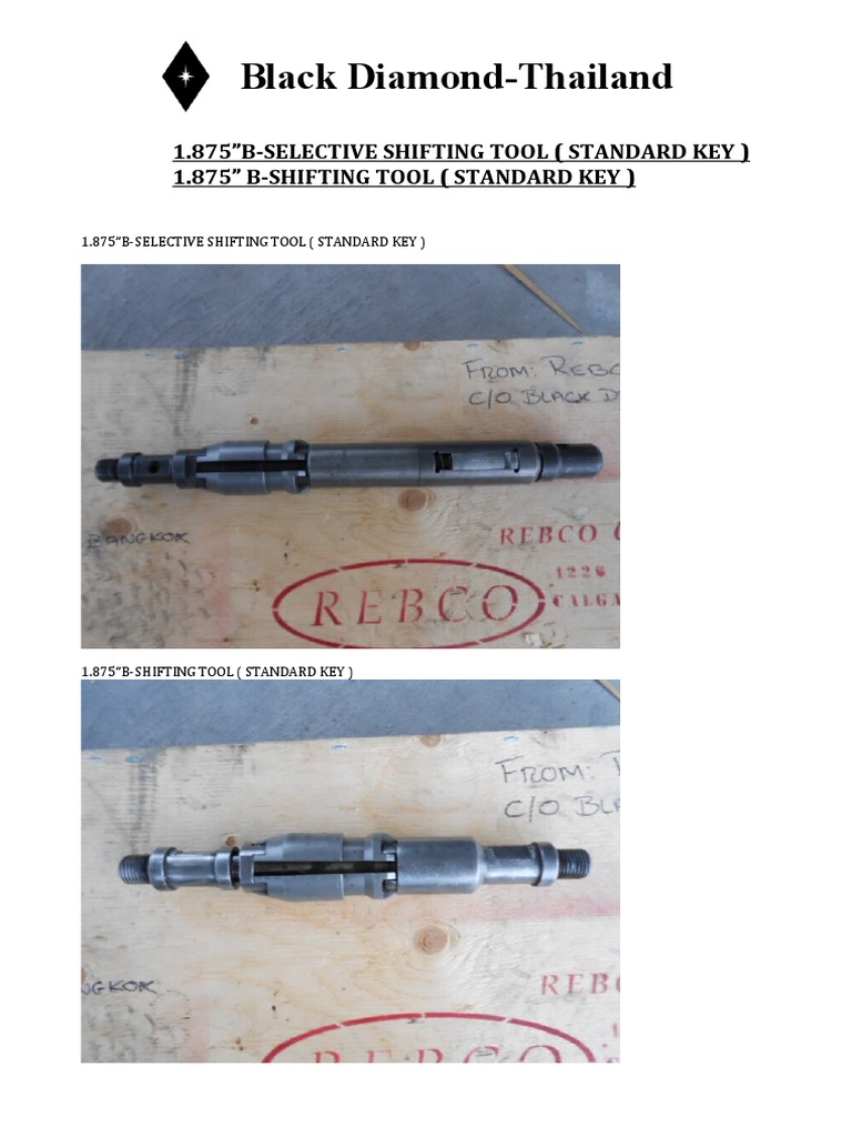 1.875 B-Selective Shifting Tool (Standard Key) | PDF