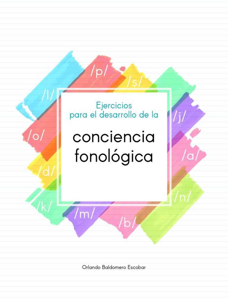 Libro Conciencia Fonológica | PDF | Sílaba | Fonología
