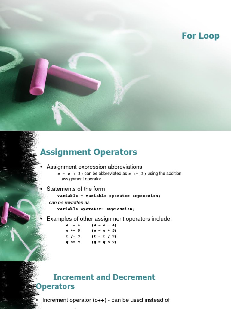 7 For Loop | PDF | Software Development | Computer Programming
