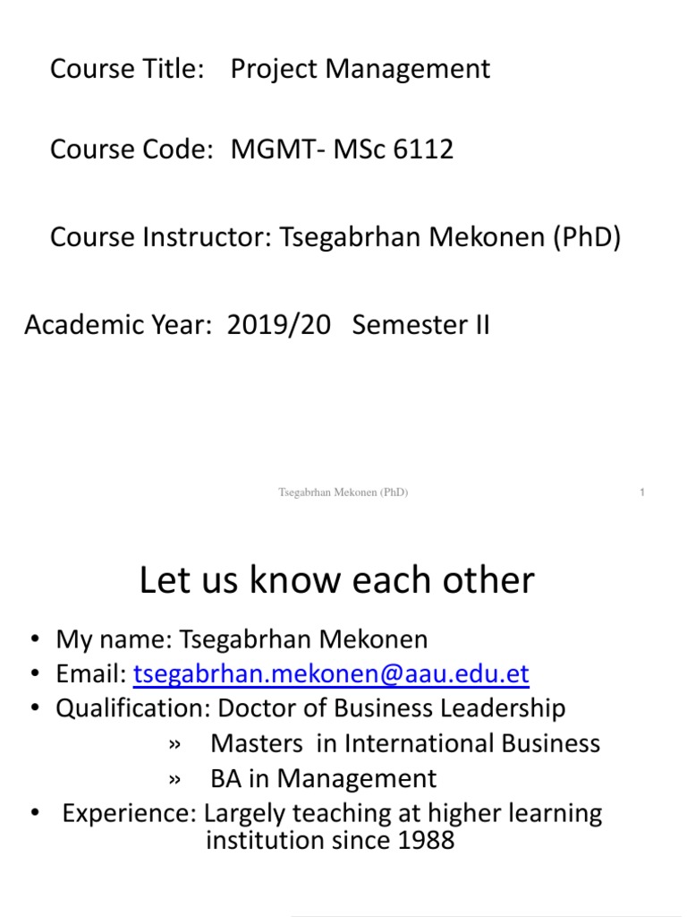 Project Management Pdf Project Management Strategic Management