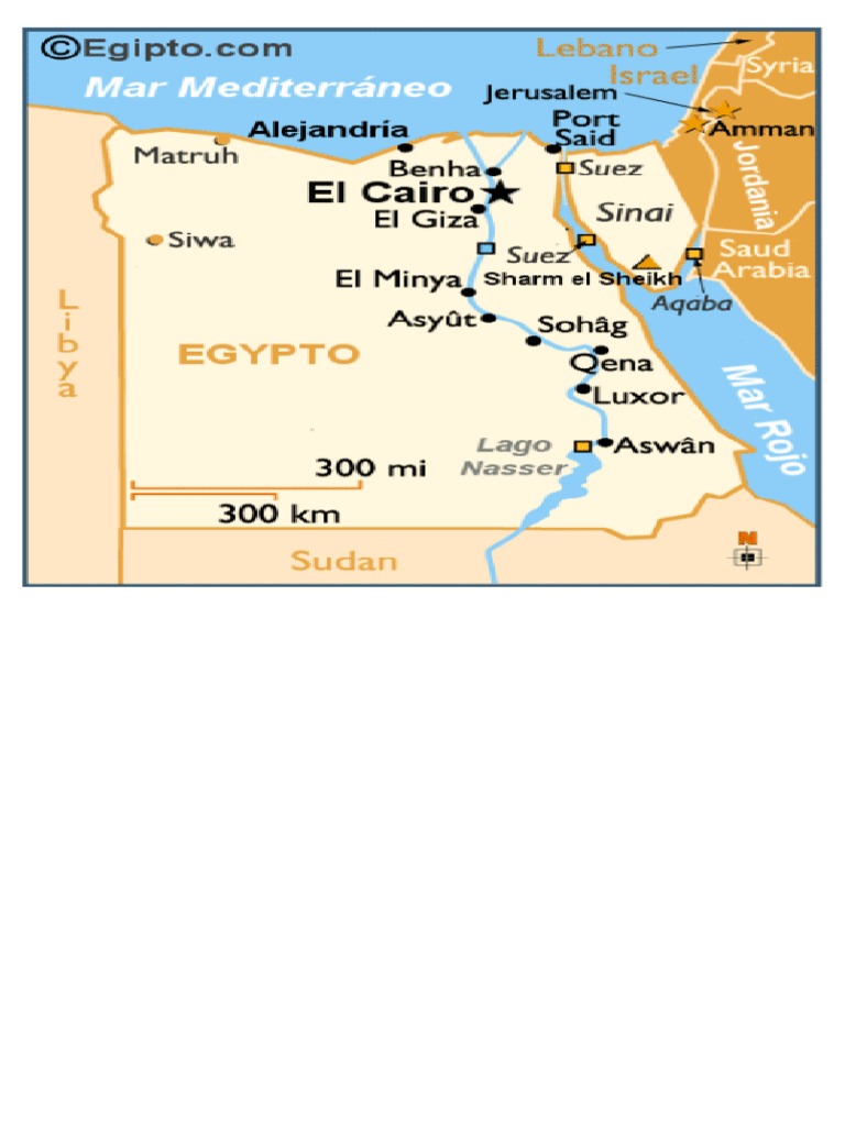 Mapa de Egipto | PDF