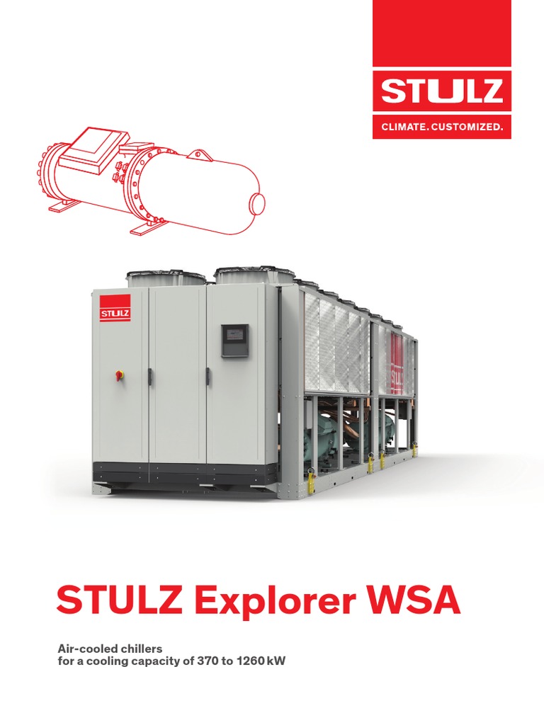 STULZ Explorer WSA Broschuere 0916 en | PDF | Air Conditioning | Heat Exchanger