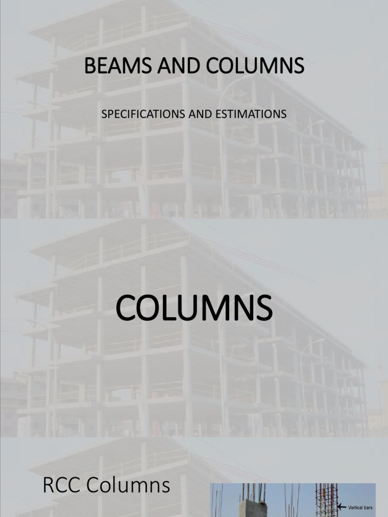 Beams and Columns | PDF | Beam (Structure) | Mechanical Engineering